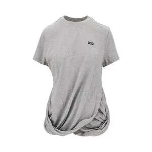 Loewe Jerey Draped T-hirt - Grey