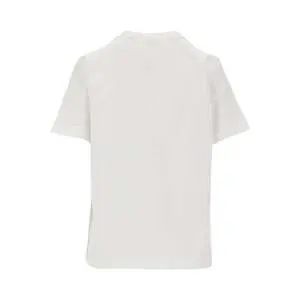 Burberry Logo Embroidery T-hirt - White