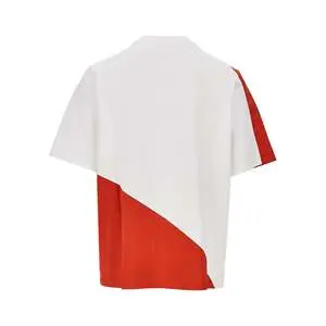Loewe Cotton T-hirt With Logo Patch