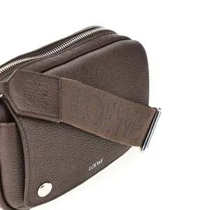 Loewe Leather Small 'messenger Pebble' Bag
