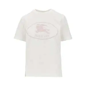 Burberry Knight Stamp Embroidery Short Sleeve T-shirt