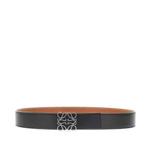Loewe LOEWE Anagram Reversible Leather Belt Multicolor