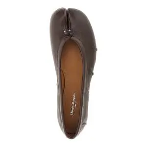 MAISON MARGIELA Leather Tabi Ballerinas - Brown