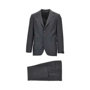 Tagliatore Virgin Wool Two-pieces Tailored Suit - Grey