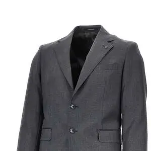 Tagliatore Virgin Wool Two-pieces Tailored Suit - Grey