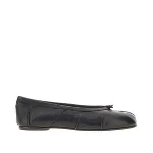 MAISON MARGIELA Maison Margiela Leather Tabi Ballerinas Black
