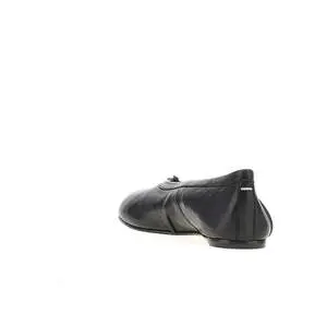 MAISON MARGIELA Leather Tabi Ballerinas - Black