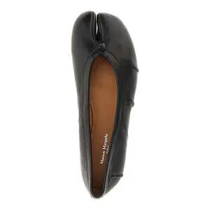 MAISON MARGIELA Leather Tabi Ballerinas - Black