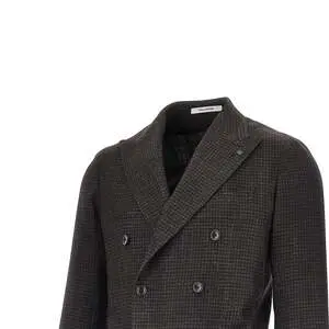 Tagliatore Silk And Wool Double-breasted Jacket