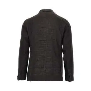 Tagliatore Silk And Wool Double-breasted Jacket - Multicolor
