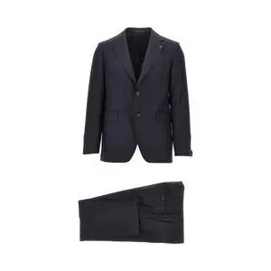 Tagliatore Virgin Wool Two-pieces Tailored Suit - Blue