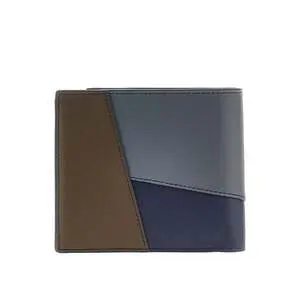 Loewe Puzzle' Leather Bi-fold Wallet