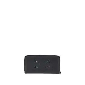 MAISON MARGIELA Grained Leather Zip-around Wallet