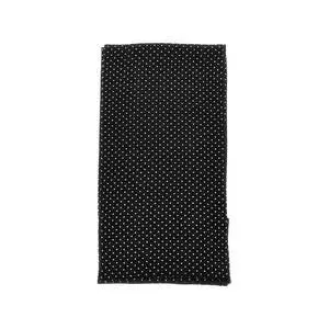 Destin Poppy Double' Wool Scarf - Black