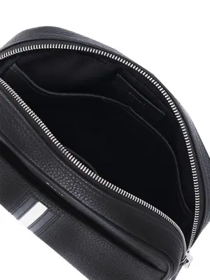 Bally Logo Plaque Toiletry Bag