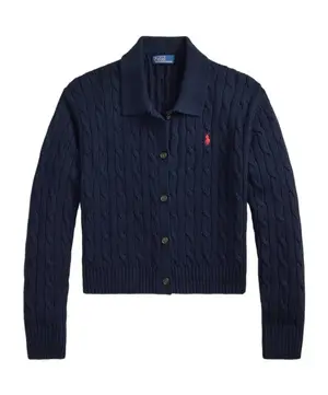 Polo Ralph Lauren Cotton Cardigan - Blue