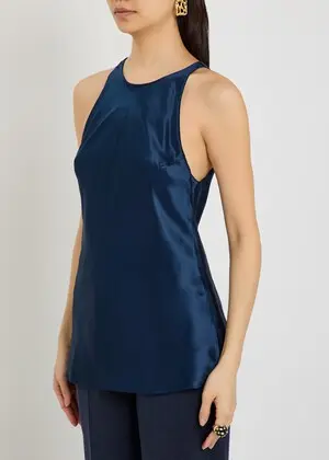 REFORMATION Saskia Silk Top