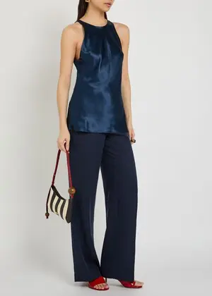 REFORMATION Saskia Silk Top