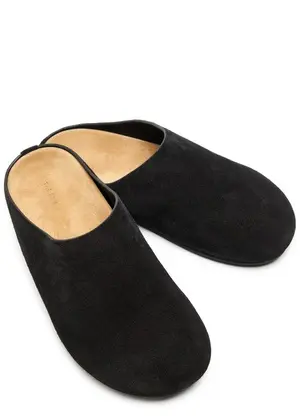 THE ROW Hugo Suede Mules