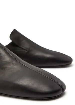 Dries Van Noten Leather Mules