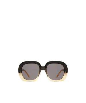 Loewe Oversized Round-frame Sunglasses - Gray