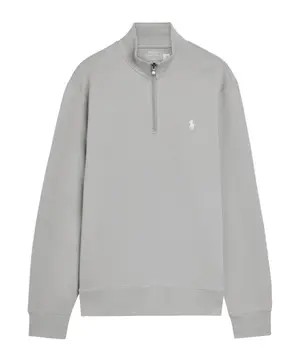 Polo Ralph Lauren Half-zip Cotton Blend Sweatshirt - Gray