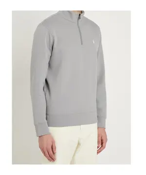 Polo Ralph Lauren Half-zip Cotton Blend Sweatshirt