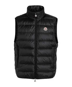 Moncler Rocoque Quilted Shell Gilet - Black
