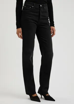 TOTEME Classic Cut Straight-leg Jeans
