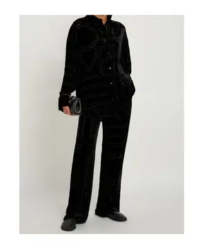 TOTEME Monogram Devore Shirt