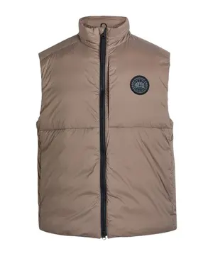 Canada Goose Lodge Quilted Matte-shell Gilet - Gray