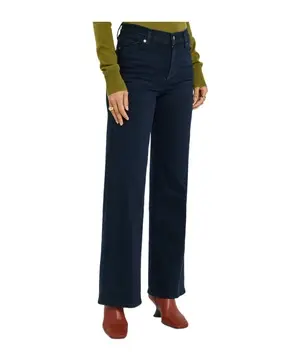 FRAME Wide-leg Jeans - Black