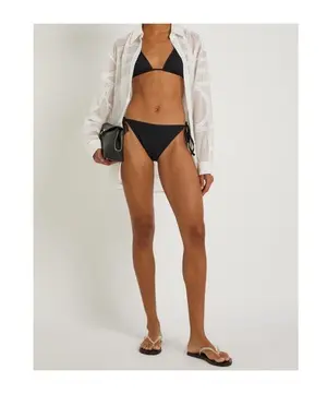 TOTEME Monogram Pointelle Bikini Top