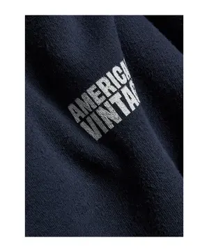 American Vintage Hooded Cotton Sweatshirt