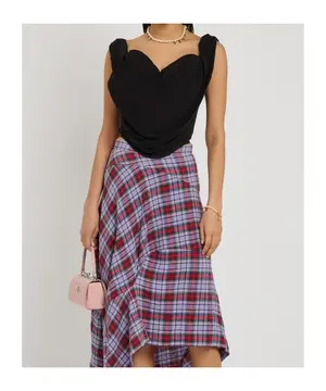 VIVIENNE WESTWOOD Draped Sweetheart Corset Top