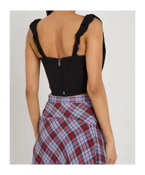 VIVIENNE WESTWOOD Draped Sweetheart Corset Top