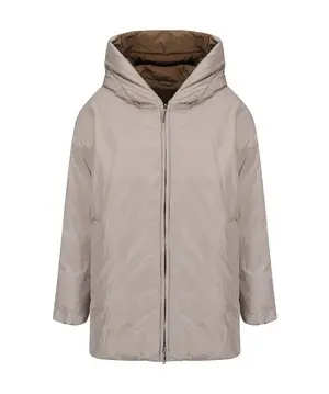 Max Mara Zip-up Drawstring Reversible Jacket