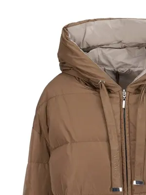 Max Mara Zip-up Drawstring Reversible Jacket