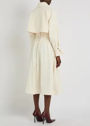 Herno Belted Woven Trench Coat