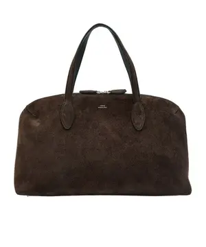 TOTEME Suede Tote Bag - Black