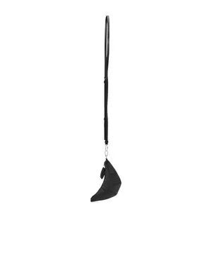 LEMAIRE Mini Croissant Shoulder Bag - Black