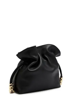 Loewe Metallic Clutch - Black