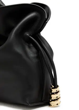 Loewe Metallic Clutch - Black