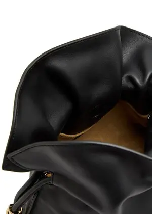 Loewe Metallic Clutch - Black