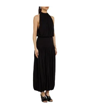 TOTEME Gathered Jersey Maxi Dress