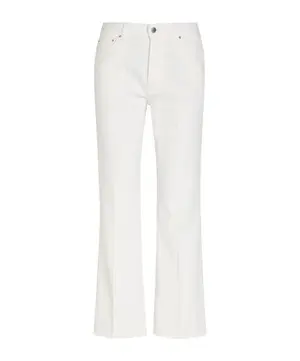 TOTEME Kick Flared-leg Denim Jeans - White