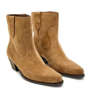 Etro Texan Suede Ankle Boots