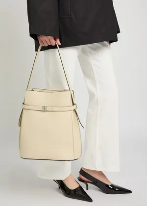 TOTEME Leather Bucket Bag