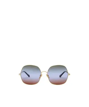 Chloé Metal Sunglasses - Gray