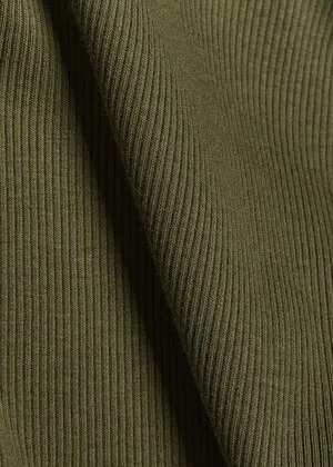 Rag & Bone Scoop-neck Ribbed Stretch-cotton Tank